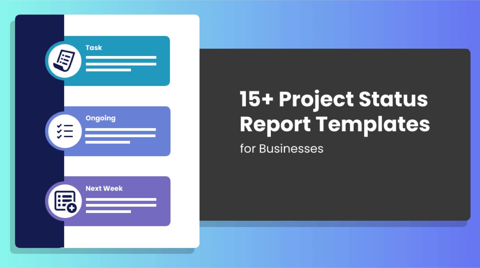 Top 6 Project Status Report Template - PMITOOLS