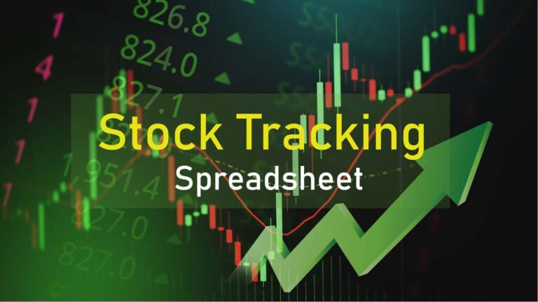 7 Easy Steps to Create Stock Tracking Spreadsheet - PMITOOLS